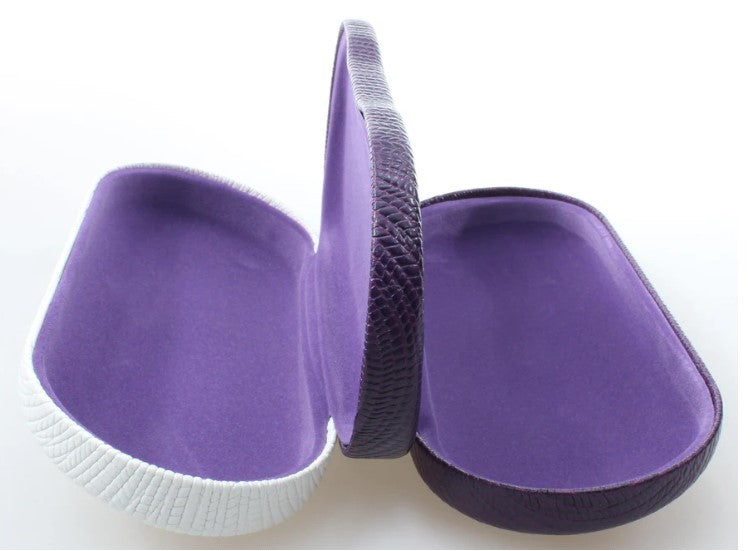 Dual Glasses & Pen Case: Stylish, Compact, and Practical – The Glasses Lady