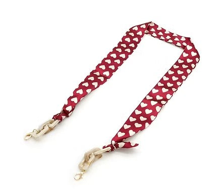 Silk Ribbon Glasses Chain – by The Elusive Miss Lou – The Glasses Lady