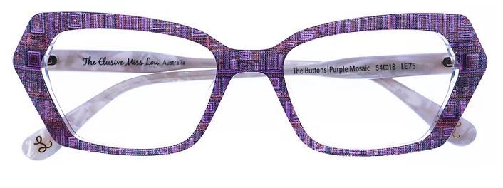 The Elusive Miss Lou The Buttons – The Glasses Lady